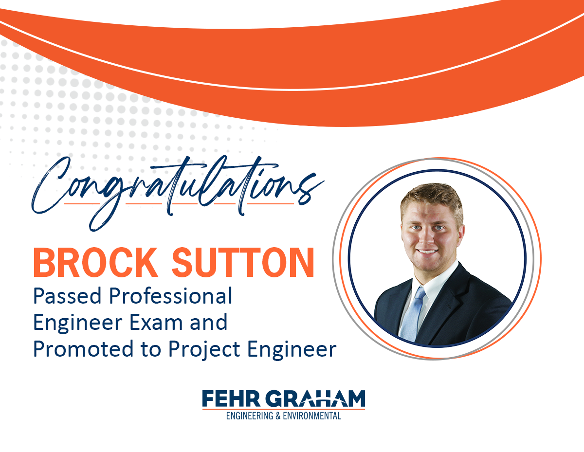 Brock Sutton promoted, passes Professional Engineer exam - Blog
