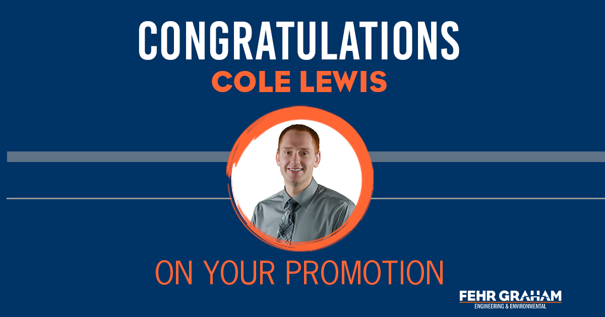 Cole Lewis promoted to EHS Scientist - Blog
